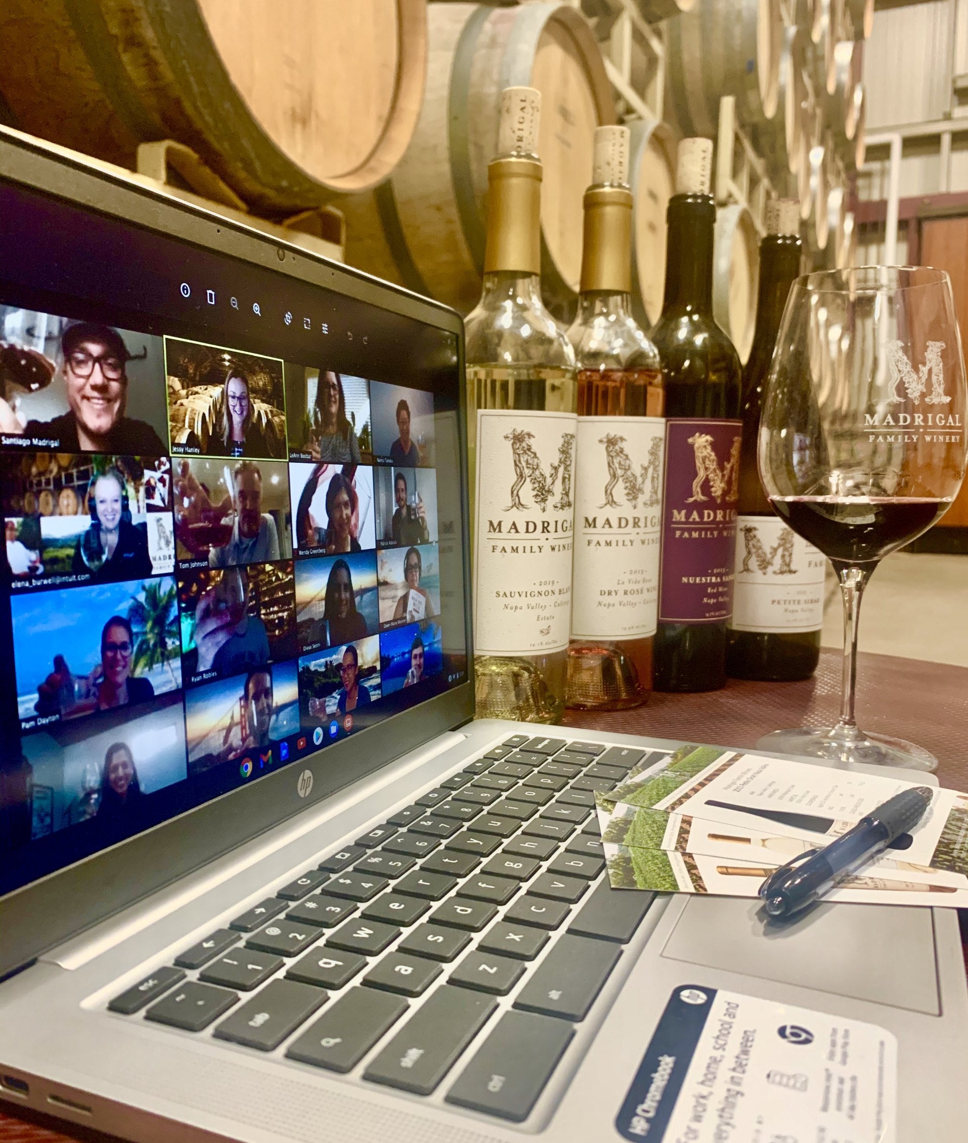 Virtual Blind Wine Tasting Experience with Napa Winemaker ...